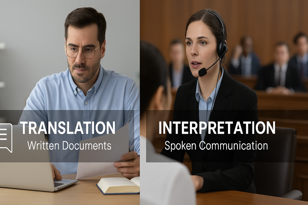 Translator vs Interpreter – What’s the Real Difference? | Flyrich SWORN ...